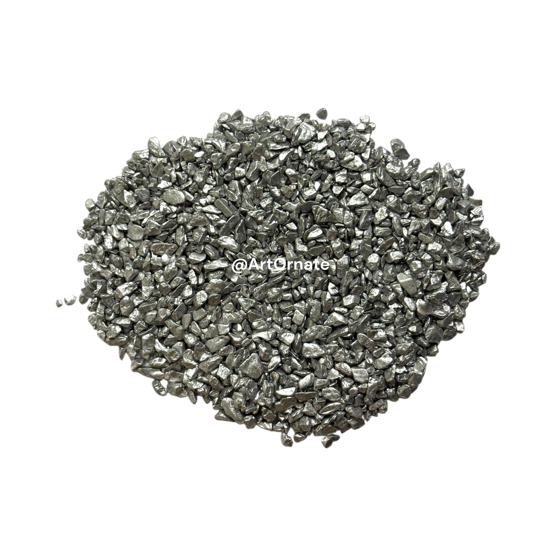 Metallic Silver Quartz Crystal Stone – ArtOrnate